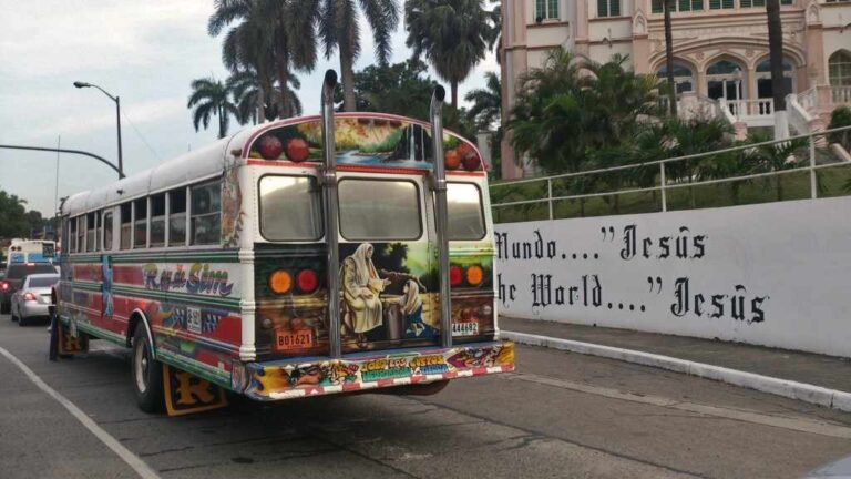 Diablos Rojos: The Famous Painted Buses in Panama - The Real Deal Tours