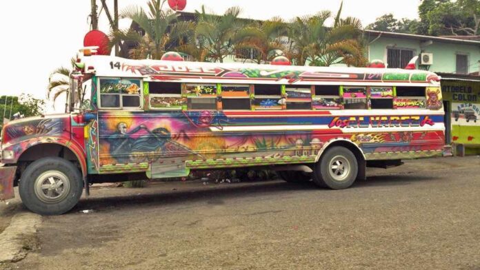 Diablos Rojos: The Famous Painted Buses in Panama - The Real Deal Tours